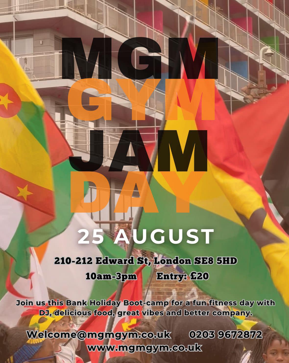 Jam Day Boot-camp – MGM Gym – Optimal Combat