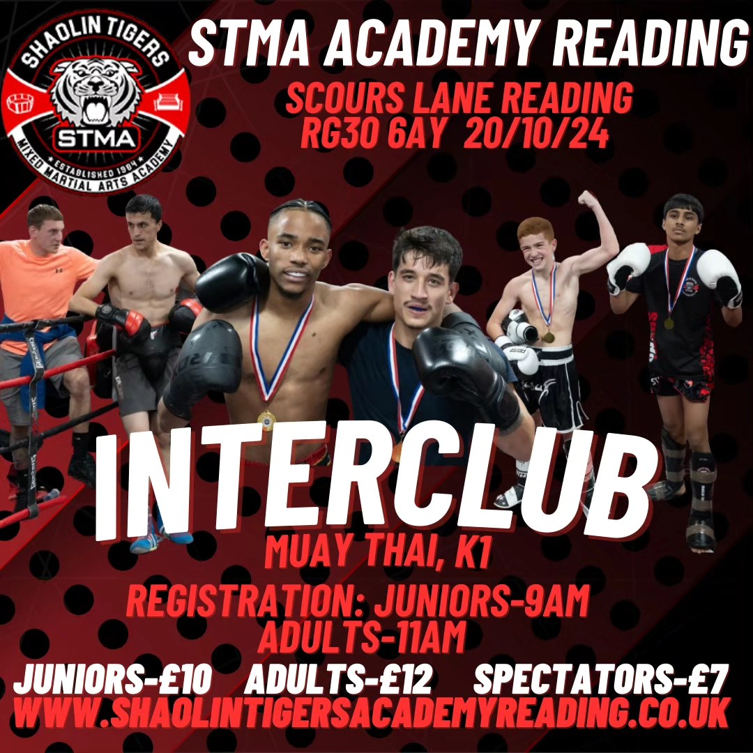 Muay Thai Interclub 11 – STMA Academy Reading – Optimal Combat